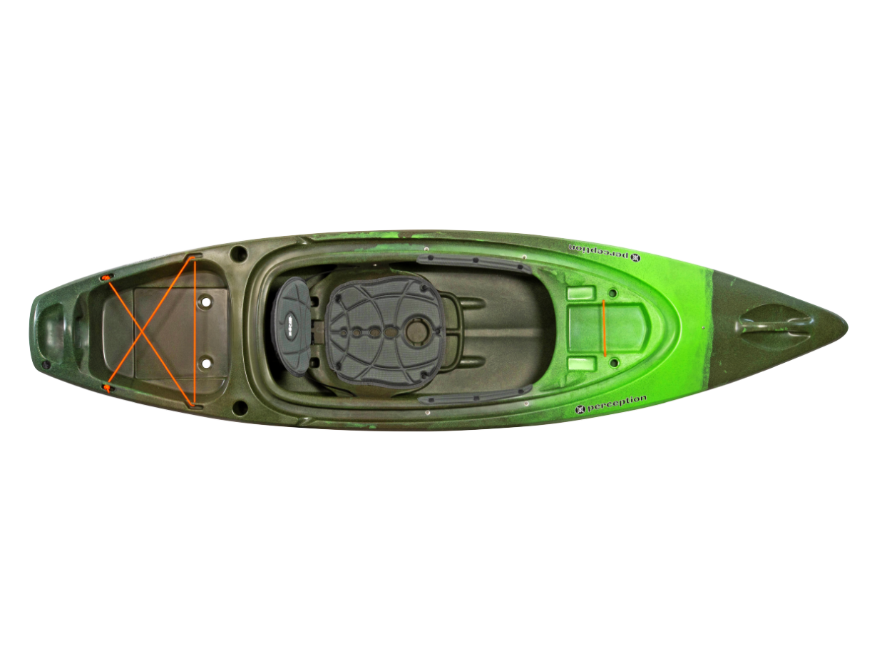 Sound 9.5 Recreational Fishing Kayak from Perception Kayaks - Stability ...